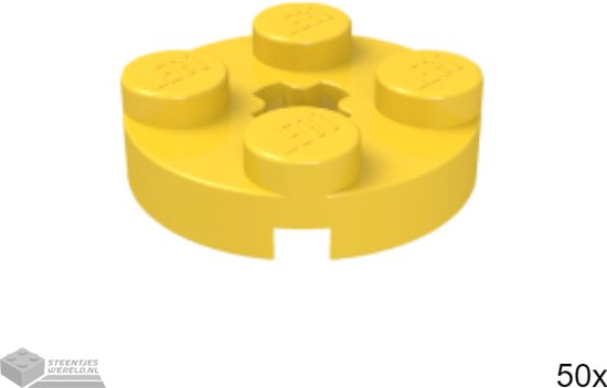 50x LEGO 4032 Geel, 50 stuks | bol.com