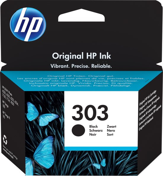 HP 303 cartridge - Inktcartridge / Zwart | bol