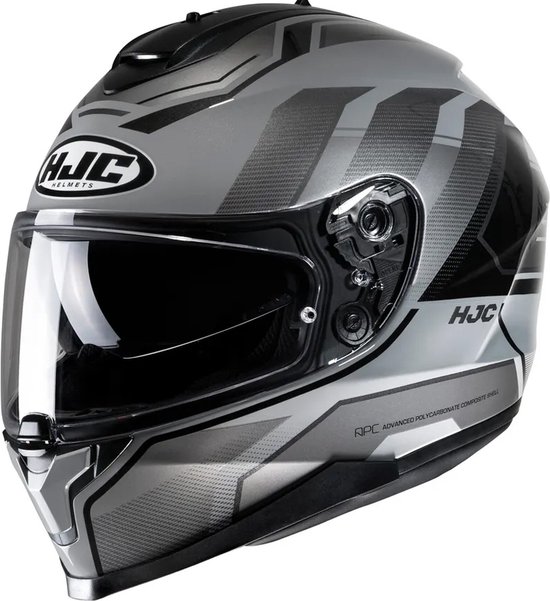 Hjc C70 Nian Grey Black Mc5 Full Face Helmets M - Maat M - Helm | bol