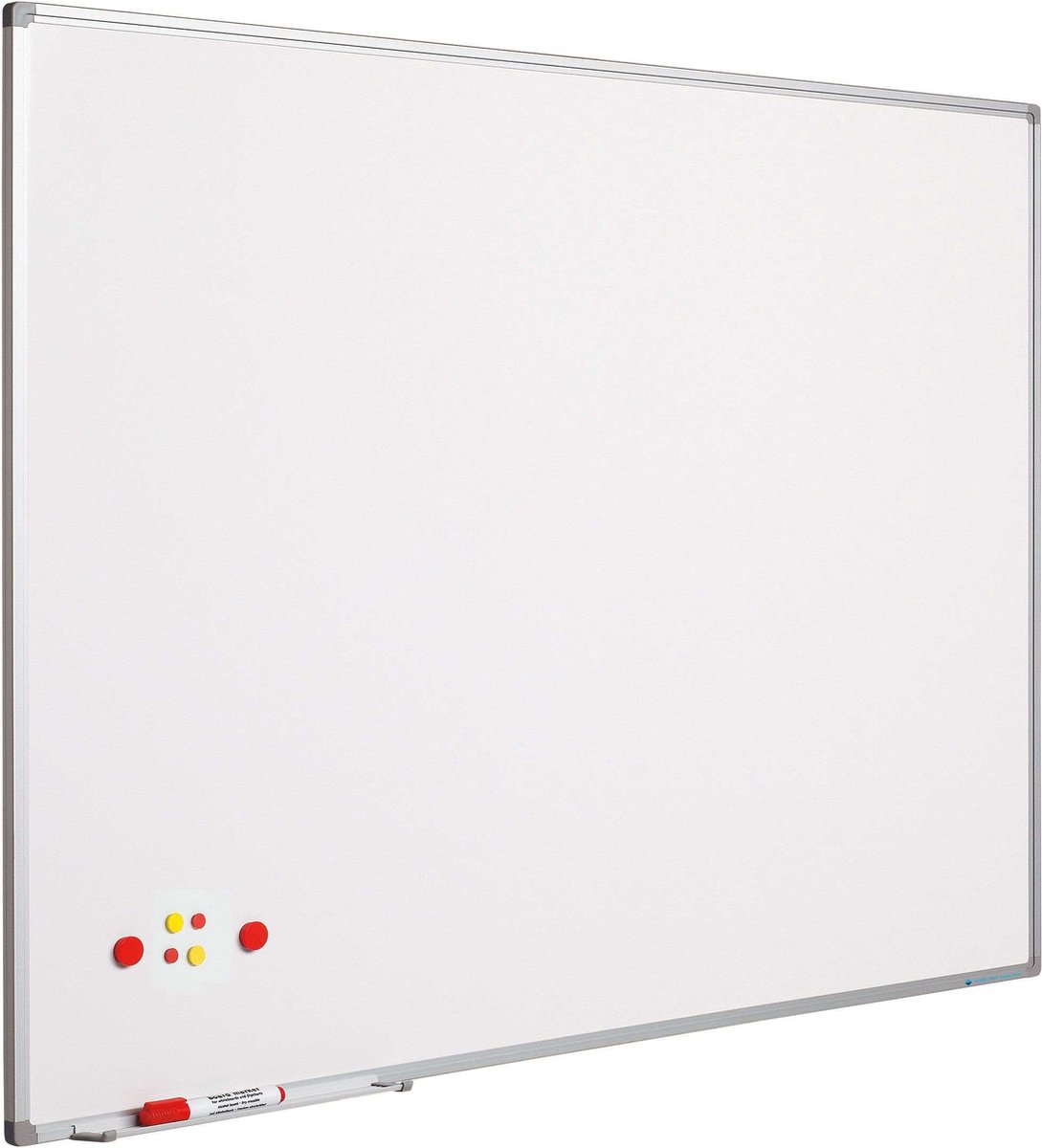 Whiteboard 90x120 cm - Gelakt staal - Magnetisch - Magneetbord ...