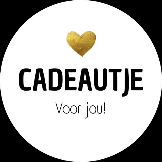 Cadeautje voor jou - 10 stuks - sticker - verjaardag - zomaar - bedankje - lief gebaar... | bol.com