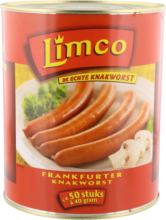 LIMCO Frankfurter Knakworst Blik | bol