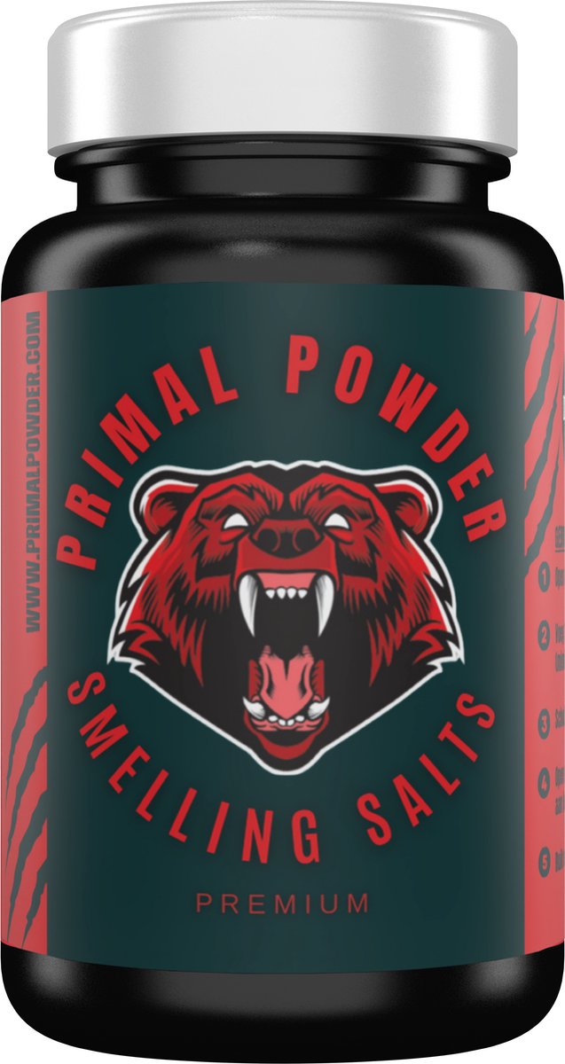 Primal Powder smelling salt - reukzout - Ammonia - supplement | bol.com