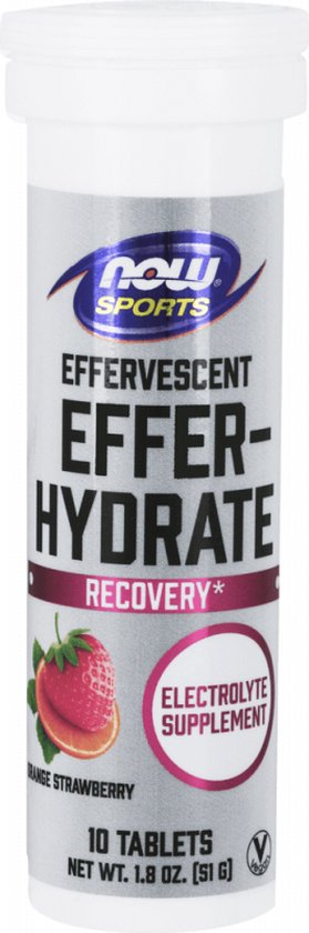 Effer-Hydrate (10 serv) Orange Strawberry | bol.com