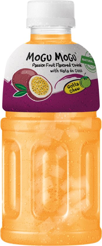 Mogu mogu Boisson Nata de Coco au goût de fruit de la passion 320 ml | bol.com