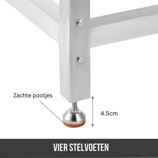 Wasmachine Verhoger - Met Lade - Verstelbare Poten - Universeel - Tot ...