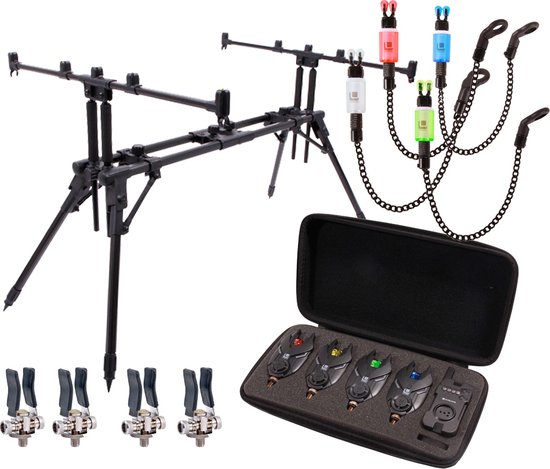 Ultimate Rod Pod Set - 4 hengels | Karper set | bol.com