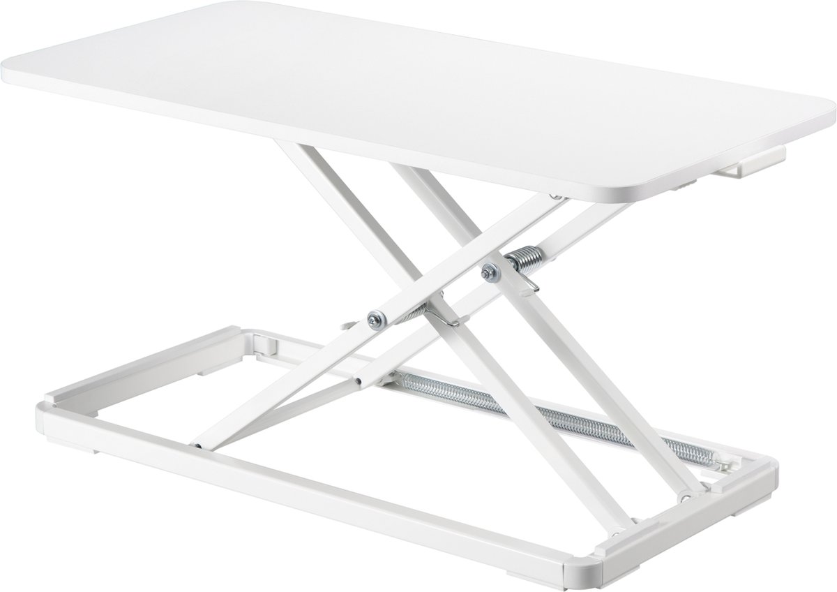 IVONO® Compacte Zit-Sta Bureau Verhoger in Wit - Ergonomische Desk ...