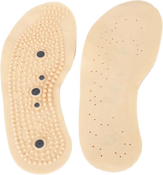 Magnetische Inlegzooltjes I Acupressuur Zolen I Massage Zolen I Voor ...