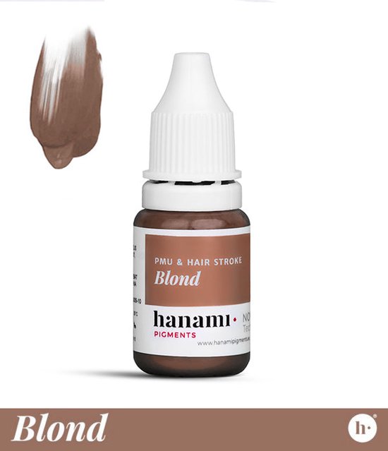 Hanami Blond - 10 ml - PMU pigment wenkbrauw - PMU brows | bol