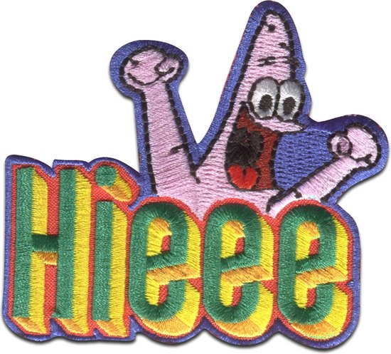 Nickelodeon - SpongeBob SquarePants - Patrick - Patch | bol