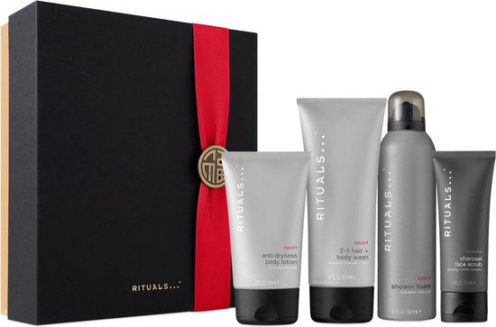 RITUALS Homme Gift Set Medium - Black Set - The Ritual of Homme | bol.