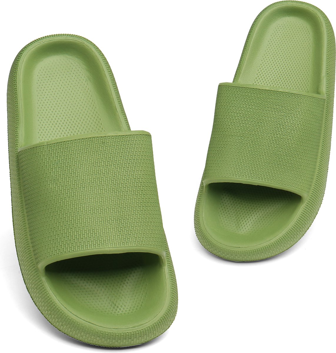 Geweo Badslippers Dame/Heren - Slippers - Waterdicht - Zwembad - Groen ...