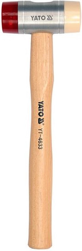 Uitdeukhamer - Ø 22mm - 150 gram - Houten handvat | bol