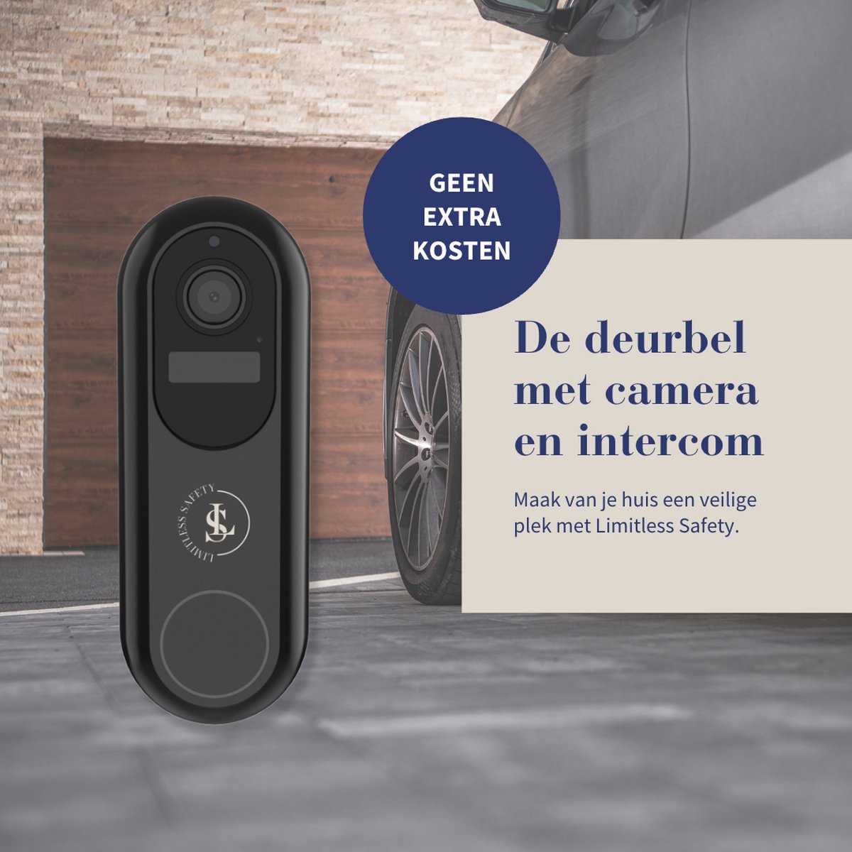 Limitless Safety - video deurbel met camera- video deurbel draadloos ...