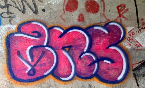 WALL ART - SCHILDERIJ GRAFFITI - MODERN DESIGN - JAMES BRANDO | bol.com