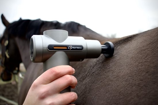 Equi-Tech Hot & Cold massage gun Grijs paard | bol.com