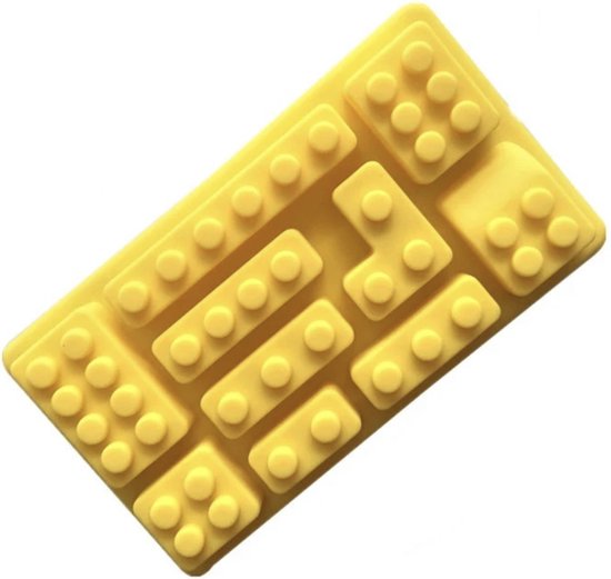 3 Pack - Siliconen mal snoep/chocolade/ijsblokken - Bouwsteen ...