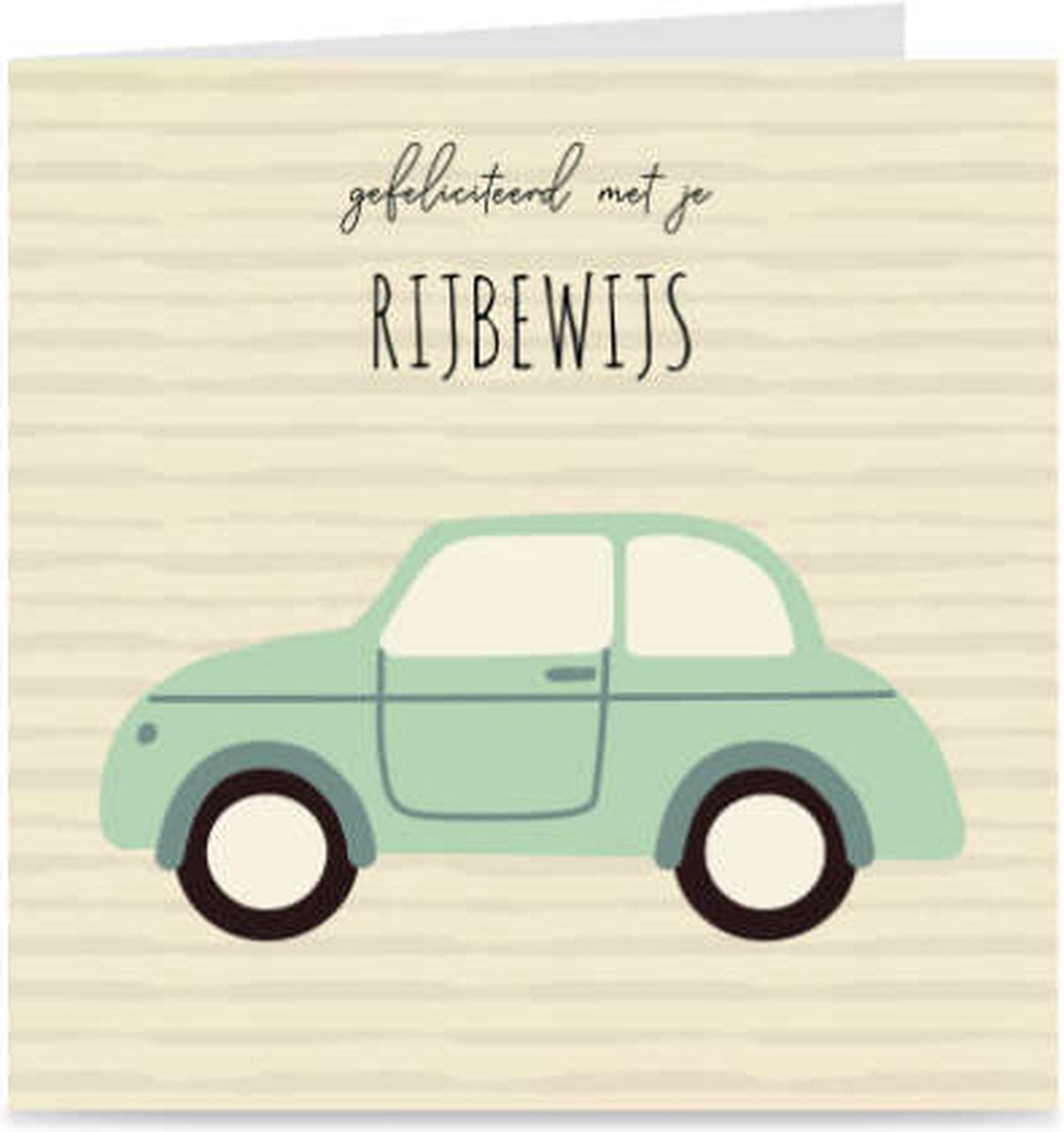 GEFELICITEERD MET JE RIJBEWIJS | kaart / wenskaart met envelop | bol.com