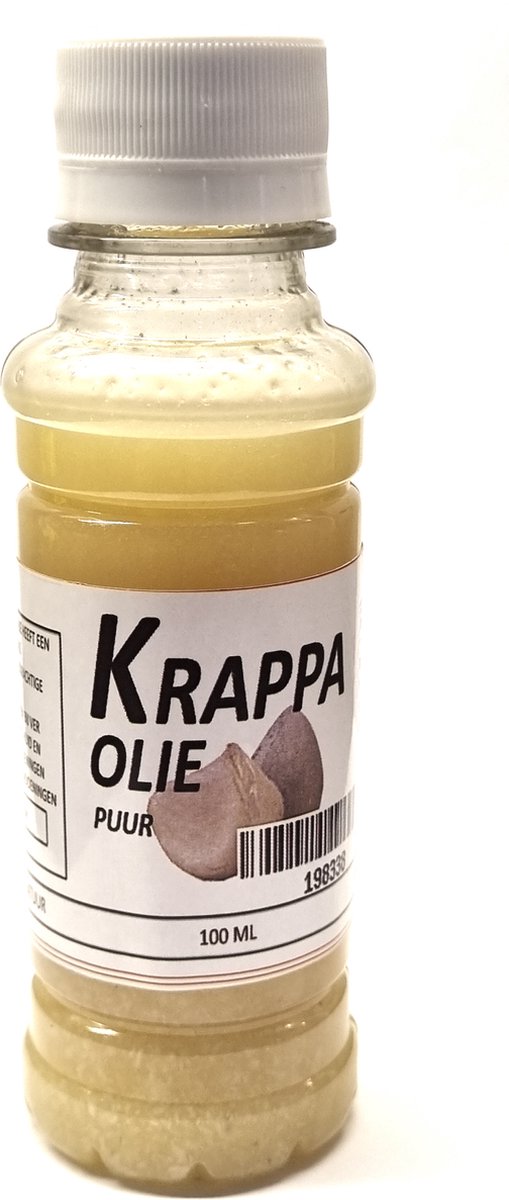 Krappa Olie Puur Butter 100 ML (koudgeperst & onbewerkt) | bol.com