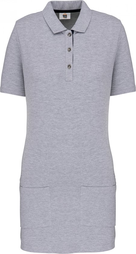 Polo Dames XXL WK. Designed To Work Kraag met knopen Korte mouw Oxford ...