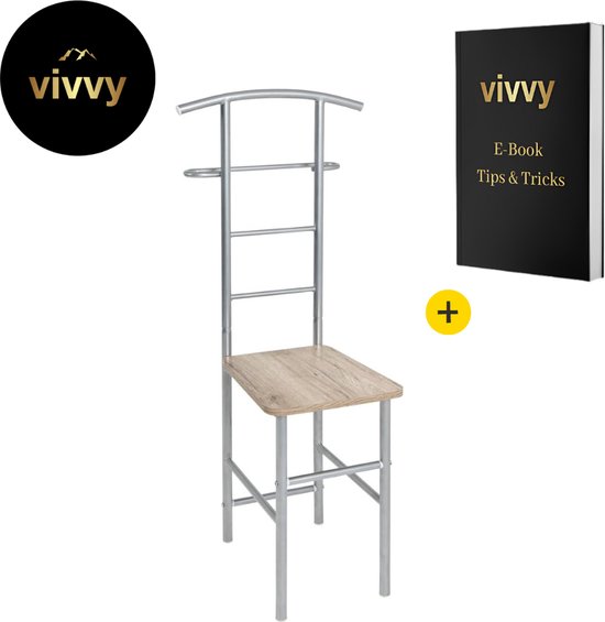 Dressboy - Dressboy Kledingstandaard 3 In 1 - Dressboy Hout XL - 100% ...