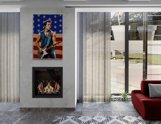 Bruce Springsteen Poster - Vintage - Amerikaanse Vlag - The Boss ...