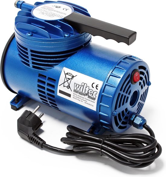 Mini Airbrush Compressor Model AS06, Membraamcompressor, olievrij ...