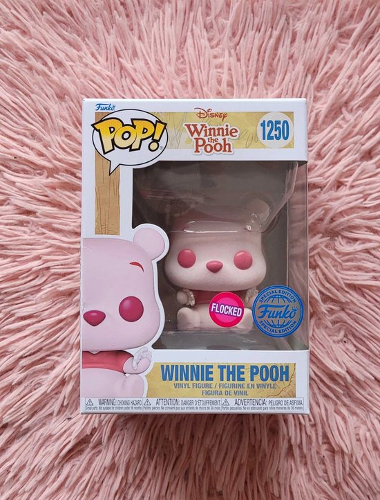 Funko Pop Disney Winnie The Pooh 1250 Flocked Exclusive Special