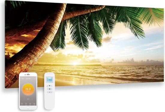 Quality Heating - QH-GD Serie - Bedrukt glazen infrarood paneel ...