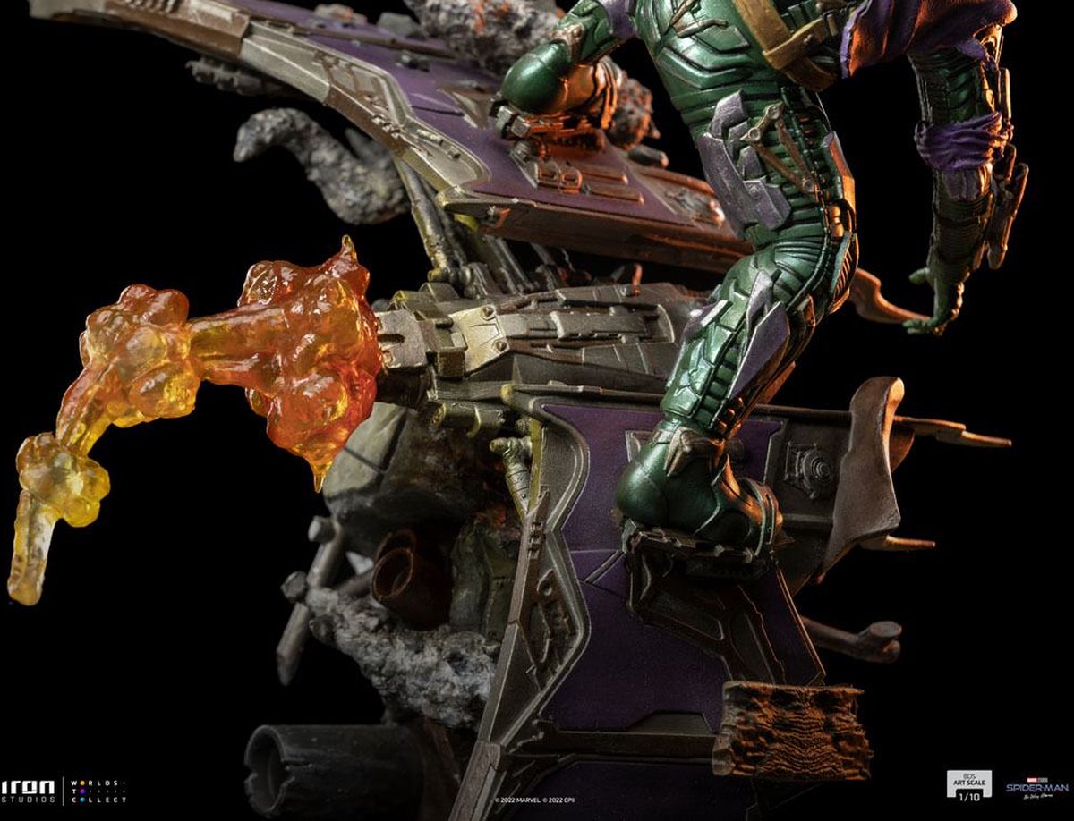 Spider-Man No Way Home - BDS Art Scale Deluxe Statue 1/10 Green Goblin 32 cm | bol.com