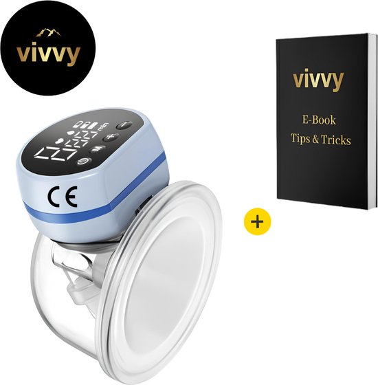 Handsfree Borstkolf - Elektrische Borstkolf Met Display - Draadloze ...