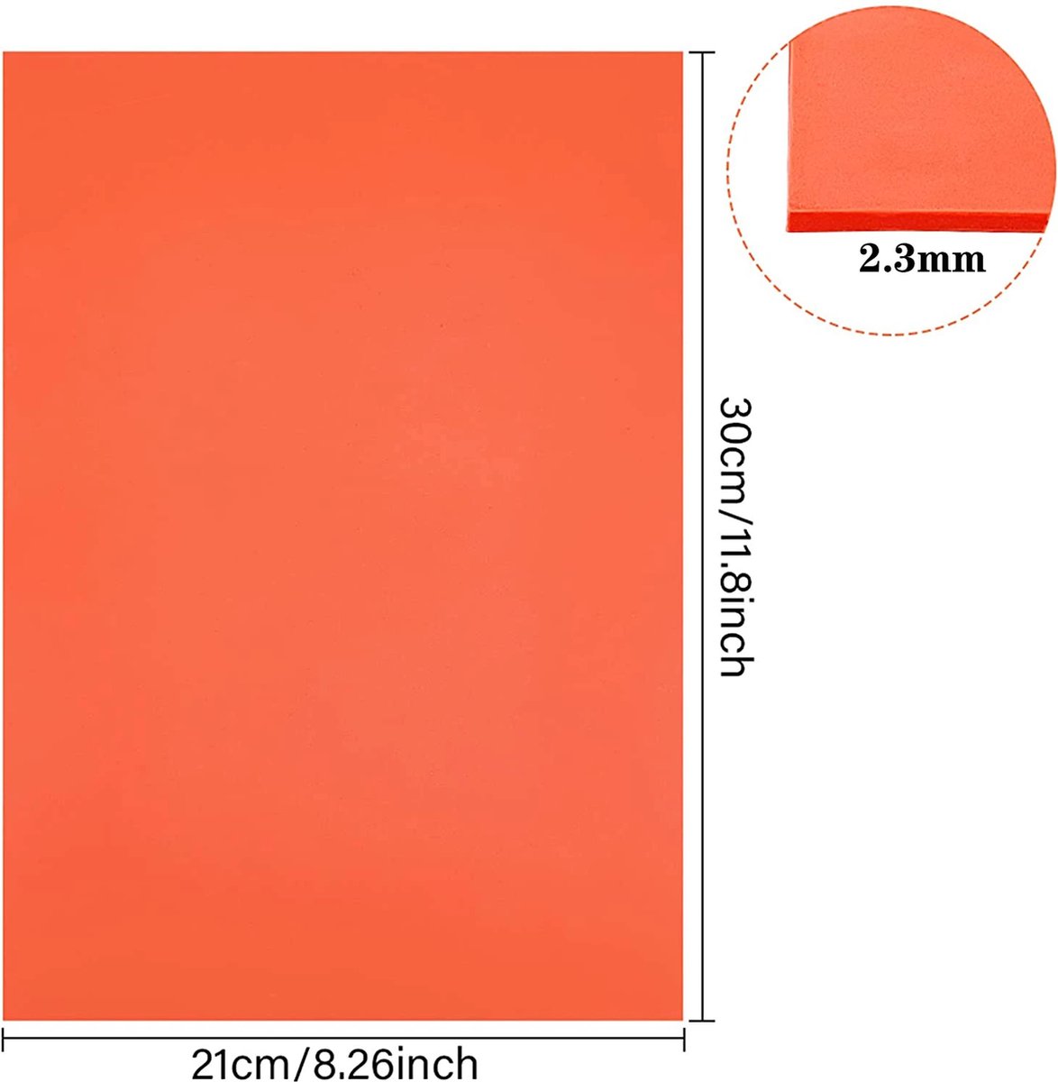 Stempel Laser rubber - voor maken van stempels met lasersnijder - A4 2 ...