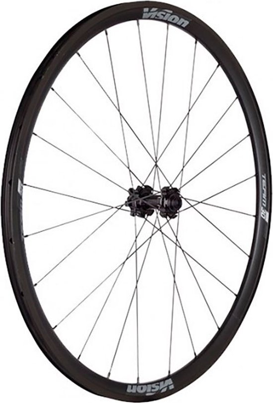 FSA Vision Team 30 Wielset Clincher Shimano, black/grey | bol