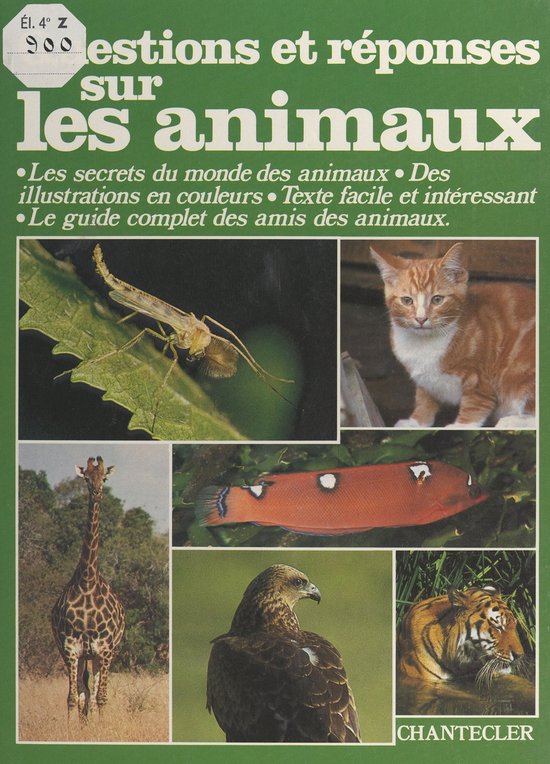 Questions et réponses sur les animaux (ebook), Jean de Gueldre ...