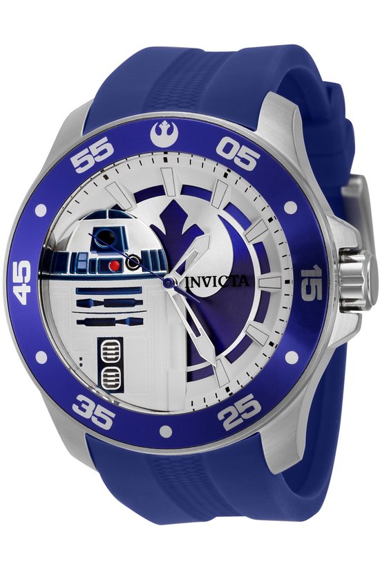 Invicta Star Wars - R2-D2 43059 Quartz Herenhorloge - 50mm | bol.com
