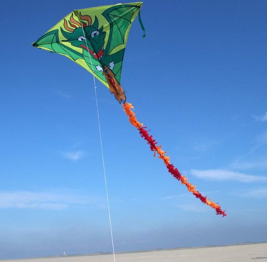 Vlieger voor kinderen - speelgoed voor kinderen - kite summer vlieger zomer wind | bol