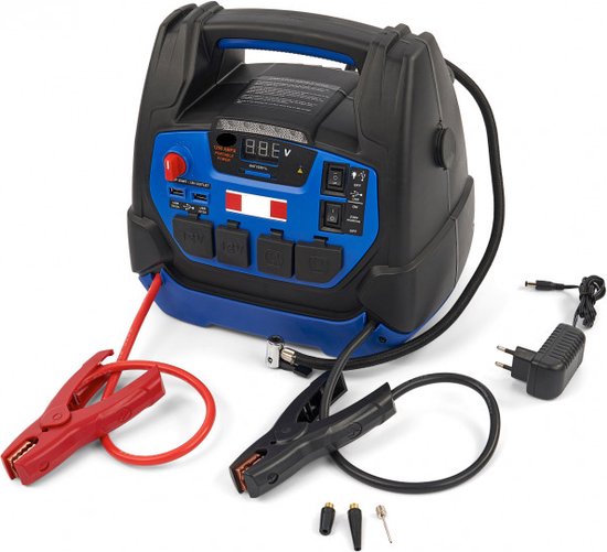 Borg Professionele Accu Start Booster - 4 in 1 - Jumpstarter ...