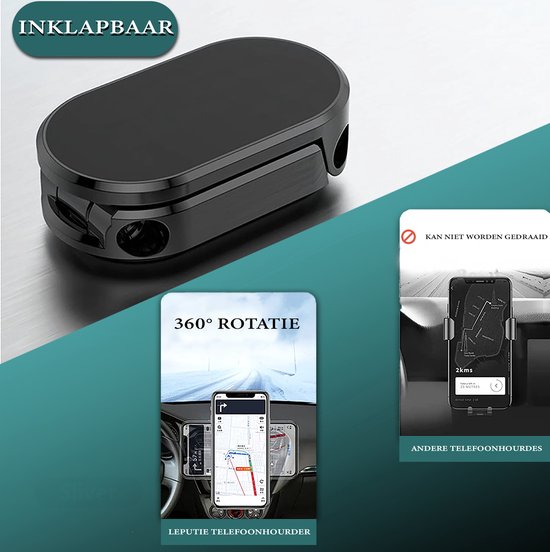 Leputie Magnetische Telefoonhouder auto – GSM Houder – Dashboard – Off ...