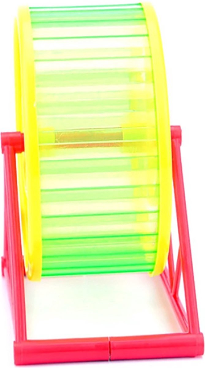 Hamster Loopwiel - Hamsterwiel - Hamsterrad - Hamstermolen - Knaagdier Speelgoed -... | bol.com