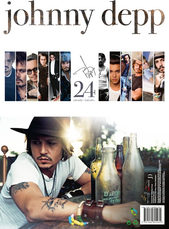 Johnny Depp Kalender 2024 | bol