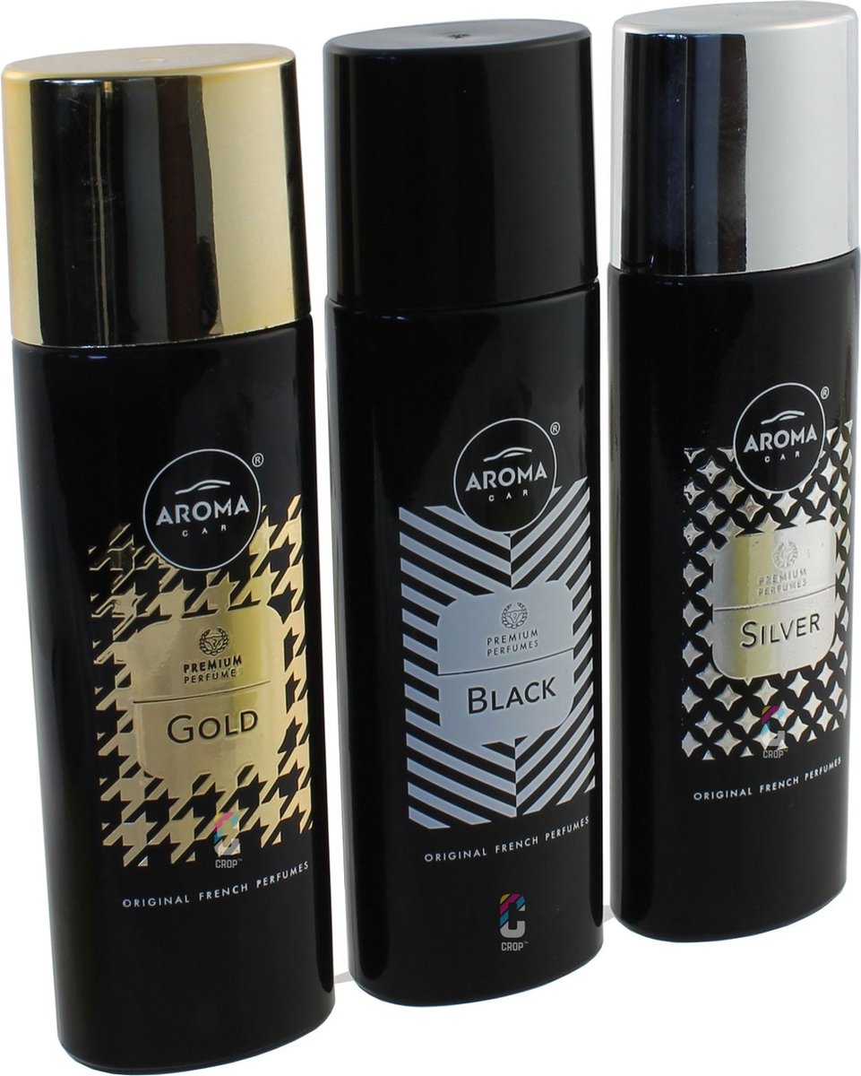 AROMA Auto Luchtverfrisser Aroma Spray Prestige Zilver Geur | bol
