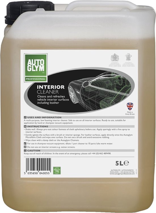 AUTOGLYM Interior Cleaner 5 liter - Interieurreiniger | bol