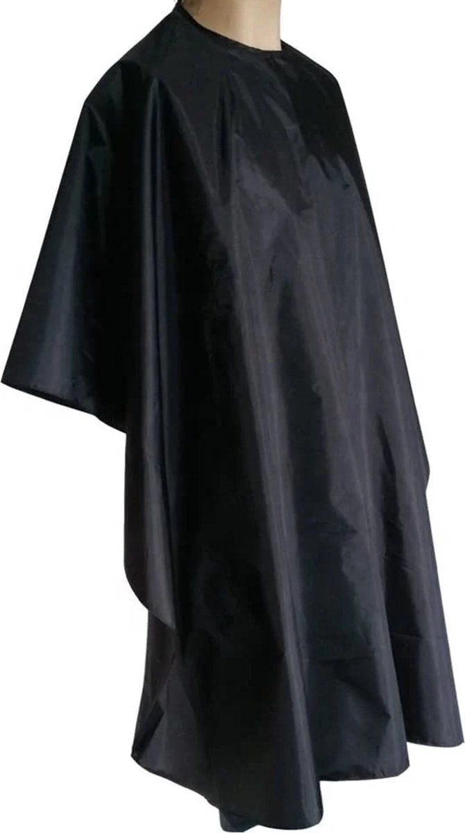 Premium Kappersmantel 140x85cm – Zwart – Kapmantel – Barber Cape Voor ...