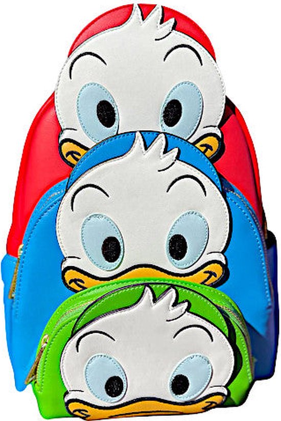 Disney Loungefly Mini Backpack DuckTales Kwik, Kwek & Kwak | bol.com