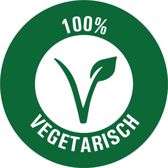 Vegetarisch sticker op rol 40 mm - 580 per rol | bol