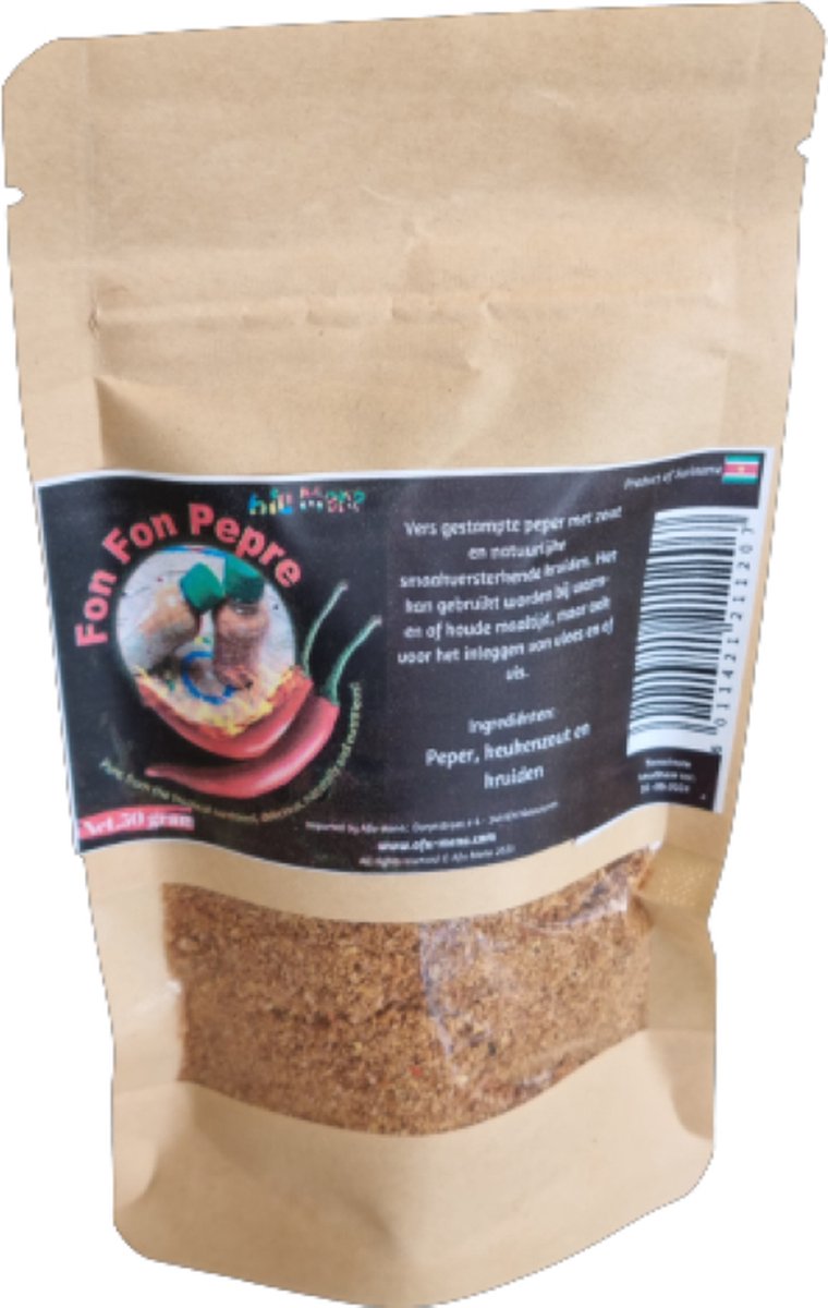 FON FON PEPRE - VERS GESTAMPTE DROGE PEPER (VITAMINE C, MAGNESIUM ...
