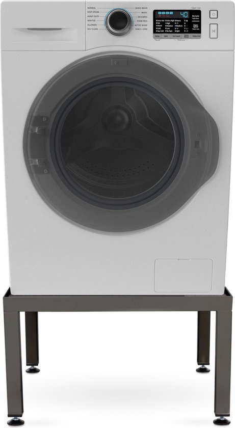 WassiStand Wasmachine Verhoger met Anti-Slip & Grip – Wasmachine Kast ...