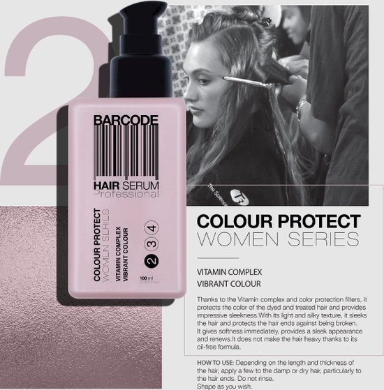 BARCODE - Hair Serum - Colour Protect - 100ml | bol