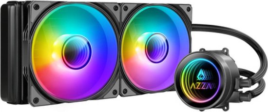AZZA Galeforce 240mm ARGB PWM | All-in-One CPU Waterkoeler | bol